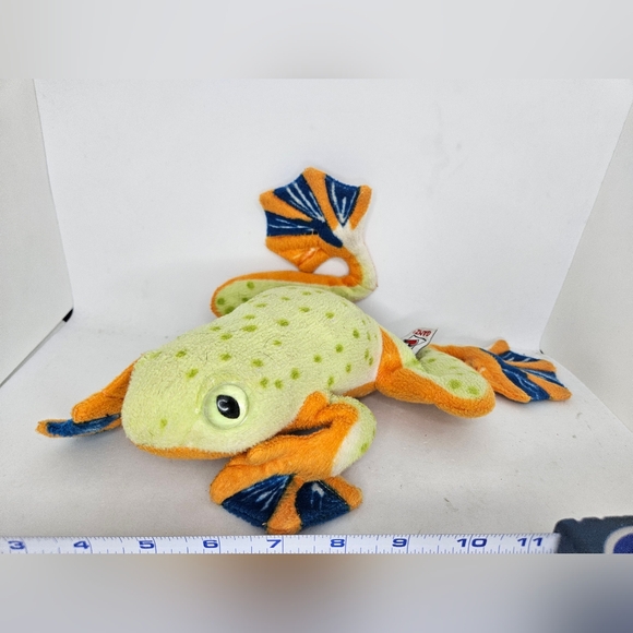 GANZ | Toys | Ganz Realistic Frog H143 Stuffed Animal Plush Green ...